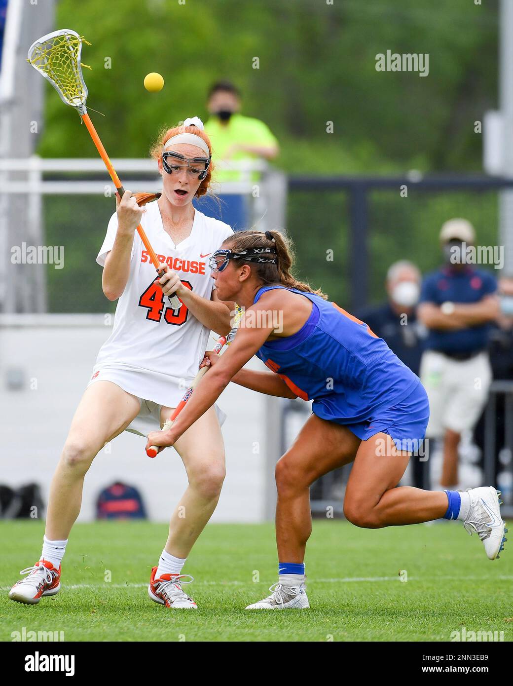 May 22, 2021: Syracuse Orange midfielder Maddy Baxter (49) and Florida ...
