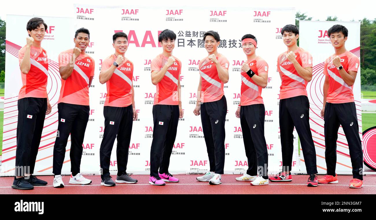 (L to R) Jun Yamashita, Bruno DEDE, Yuki Koike, S huhei Tada, Ryota ...