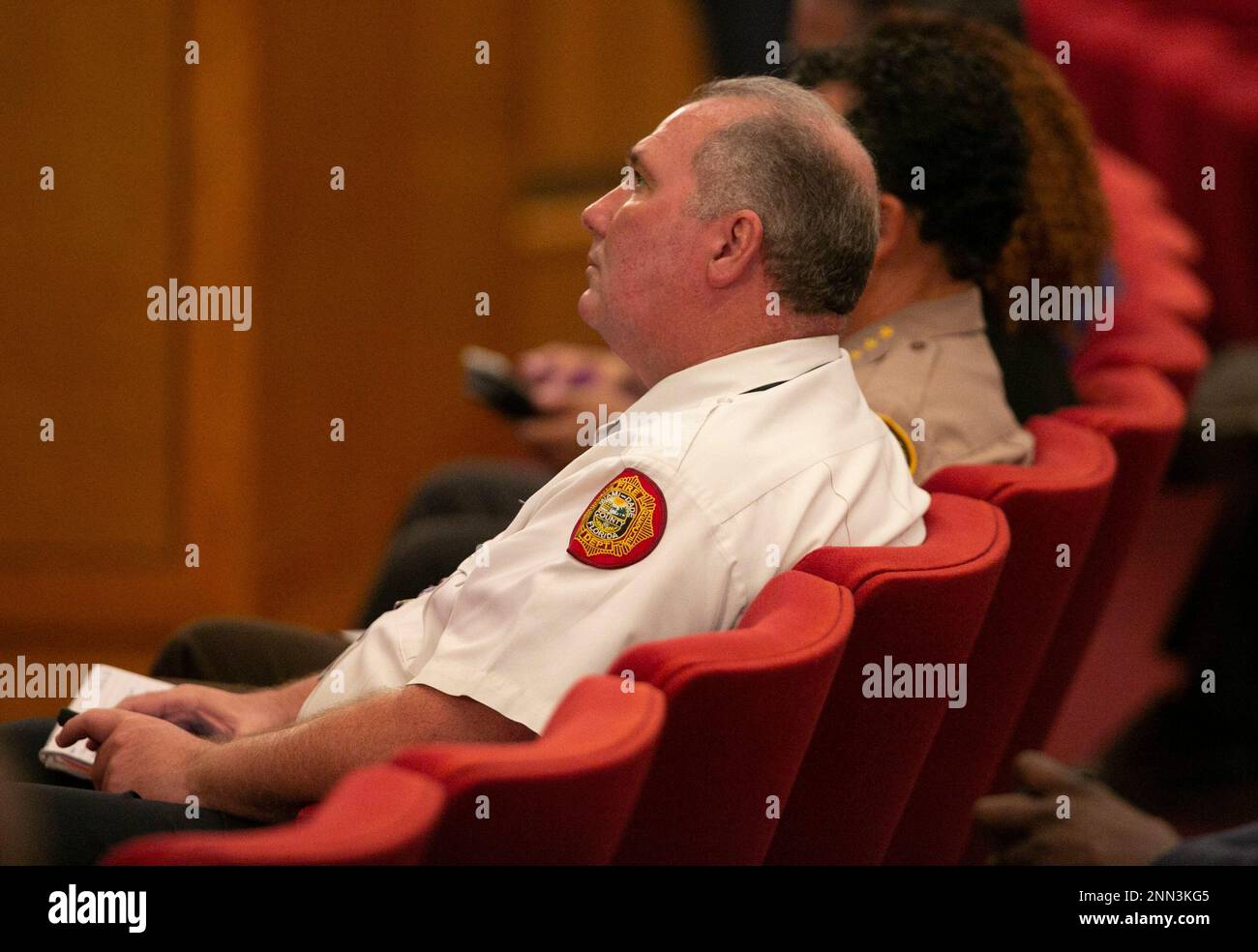Miami-Dade Fire Chief Alan Cominsky was in attendance at the Miami-Dade ...
