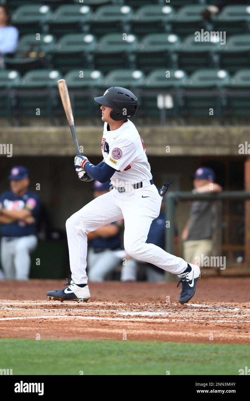 Gavin Cross (59) (Virginia Tech) of Team Stars during a game against ...
