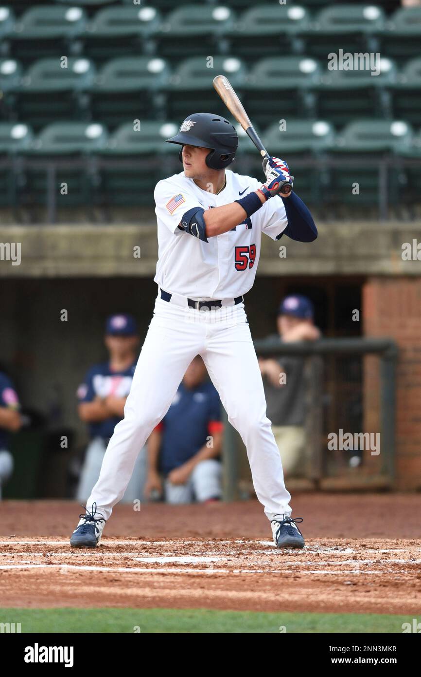 Gavin Cross (59) (Virginia Tech) of Team Stars during a game against ...