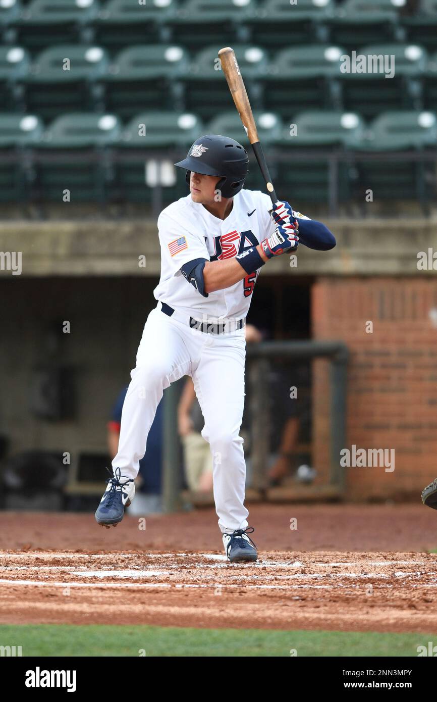 Gavin Cross (59) (Virginia Tech) of Team Stars during a game against ...