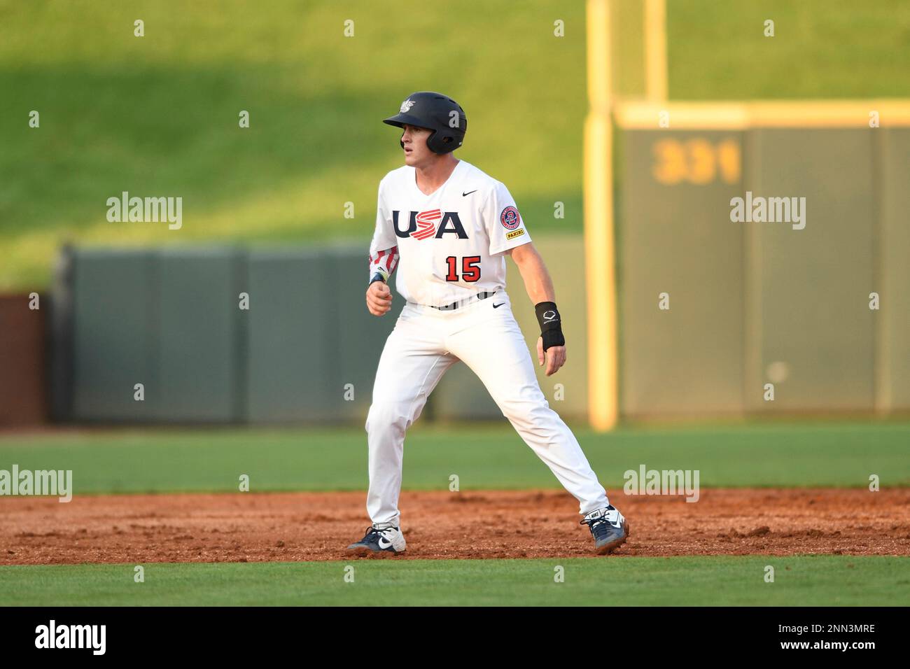 Jacob Berry (15) (LSU) of Team Stars during a game against Team Stripes ...