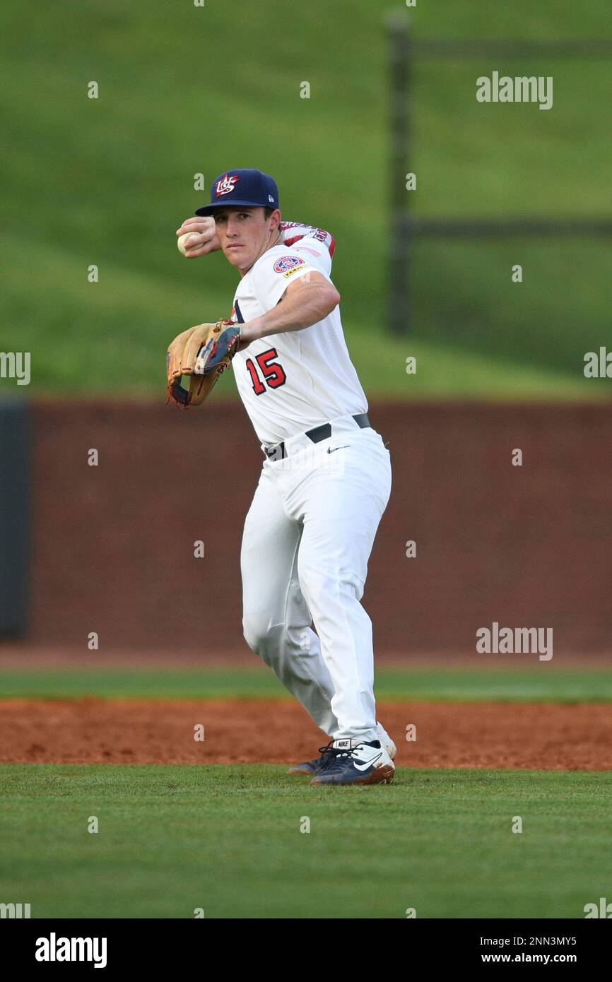 Jacob Berry (15) (LSU) of Team Stars during a game against Team Stripes ...