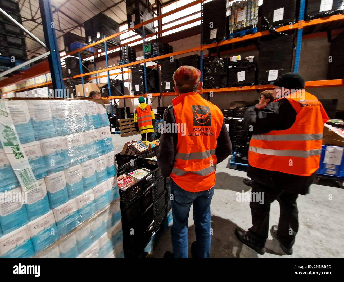 Food Bank, France Stock Photo - Alamy