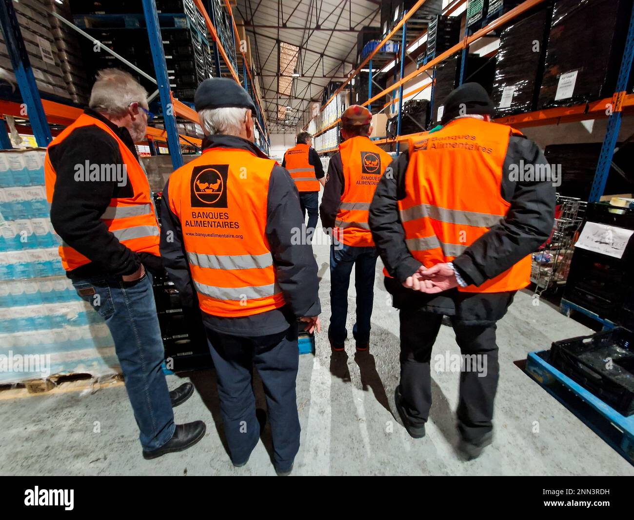 Food Bank, France Stock Photo - Alamy