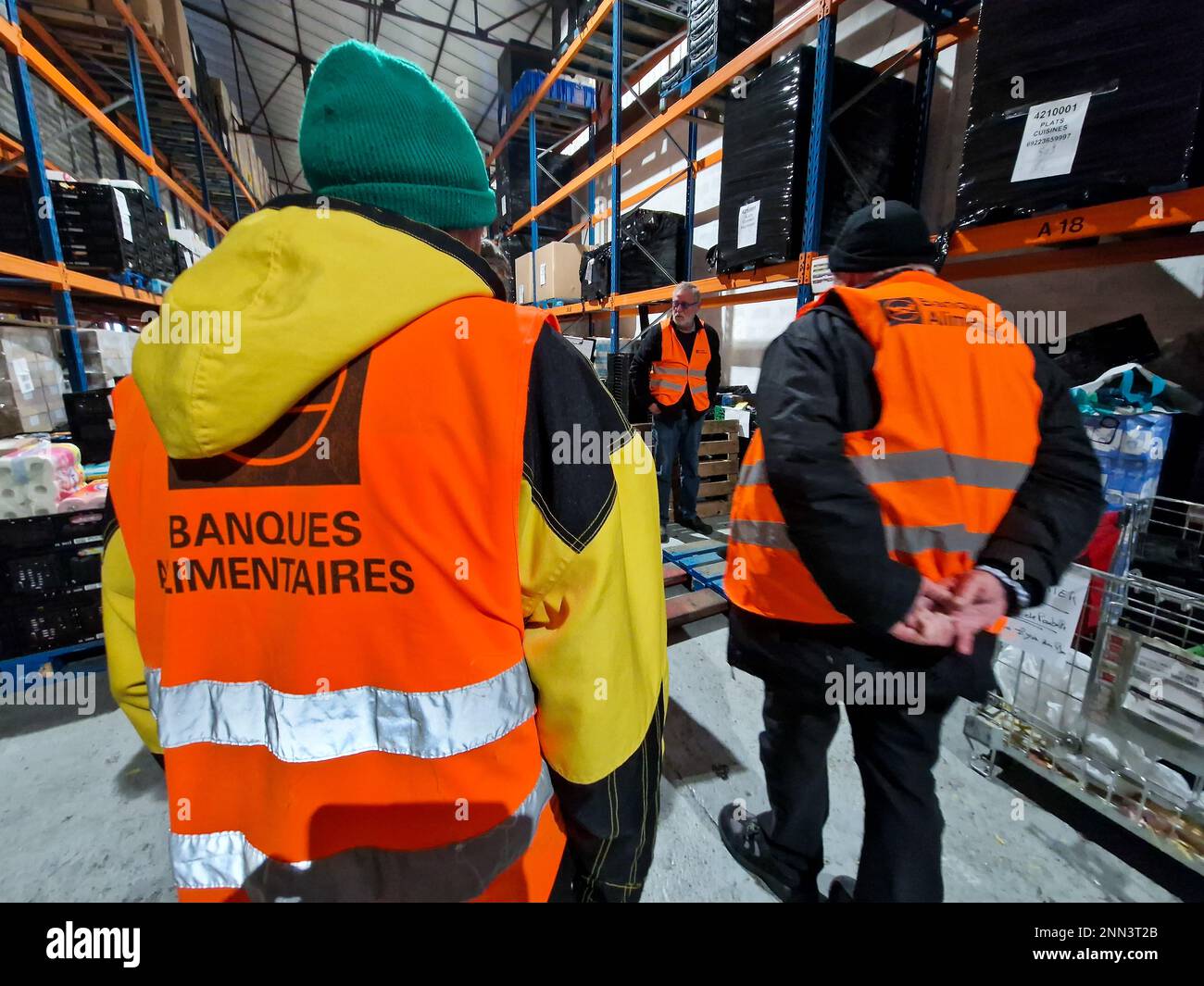 Food Bank, France Stock Photo - Alamy