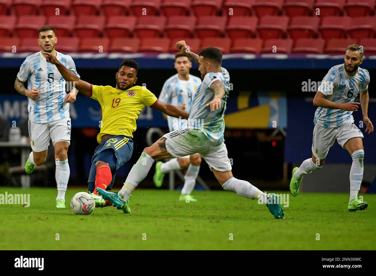DF - Brasilia - 06/07/2021 - COPA AMERICA 2021, ARGENTINA X COLOMBIA ...