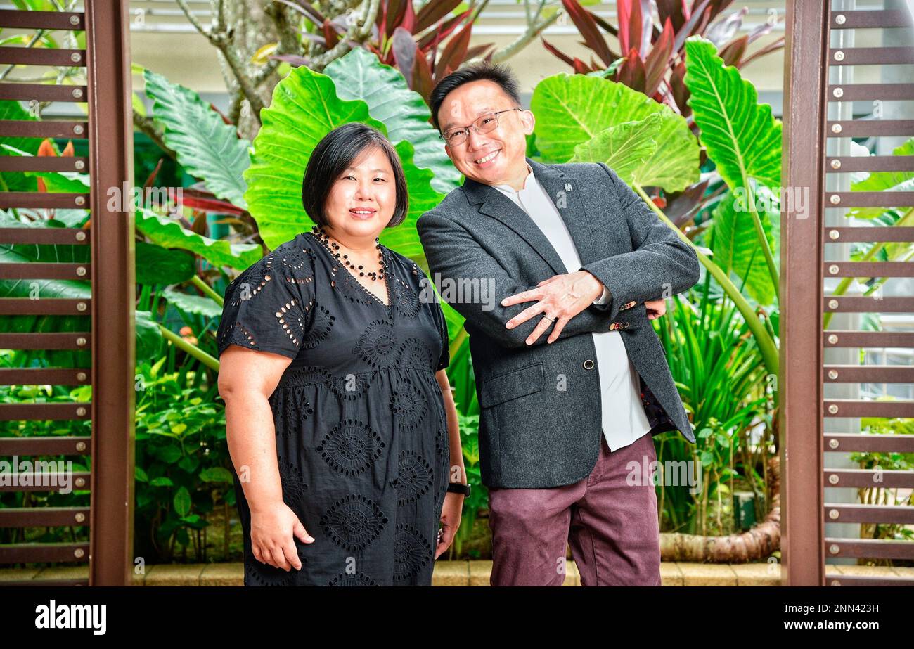 Ms Belinda Huang and Mr Khoo Peng Beng, husband-and-wife architect team and directors of ARC ...