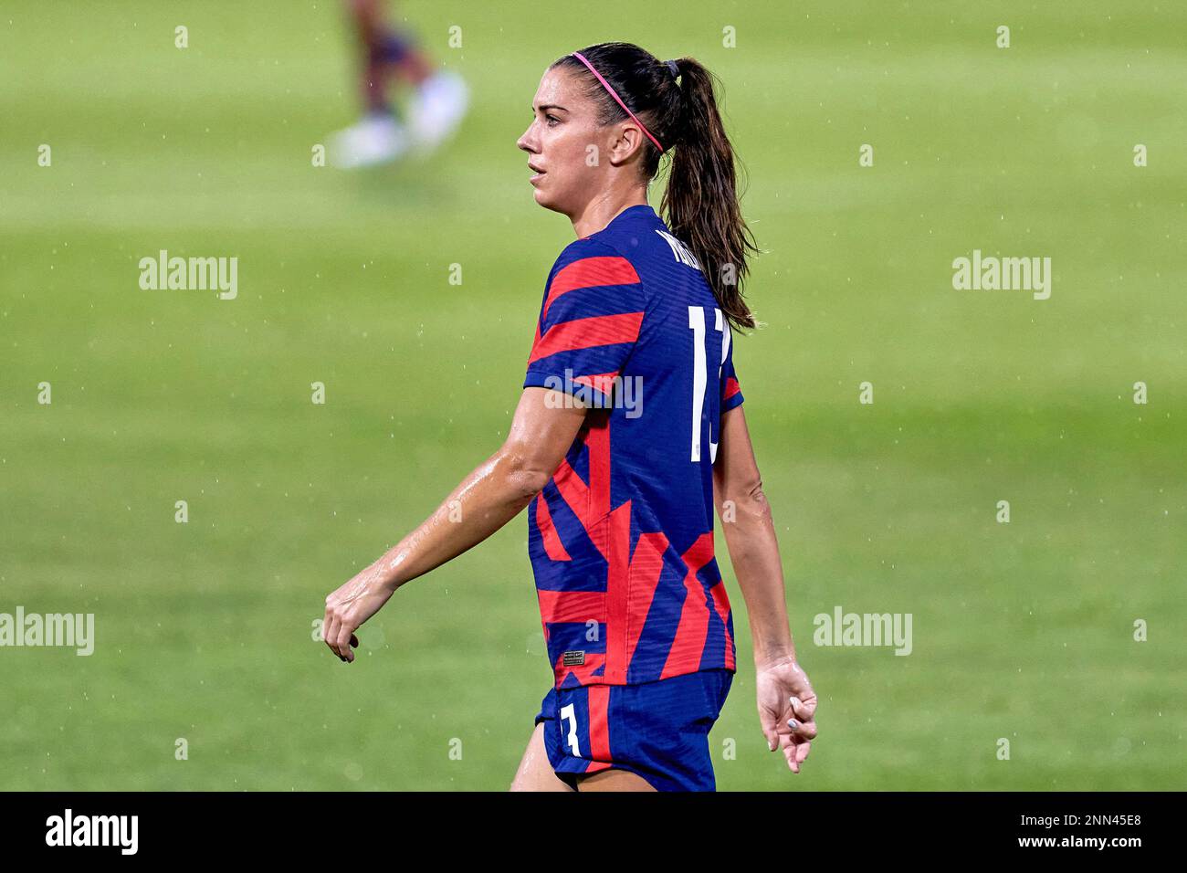 EAST HARTFORD, CT - JULY 01: United States forward Alex Morgan (13 ...