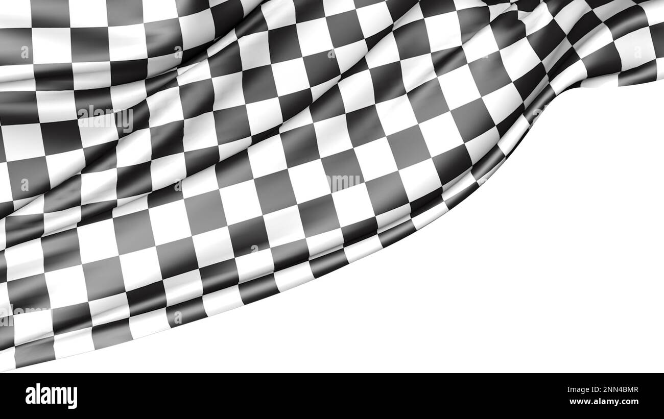 Checkered Start Line