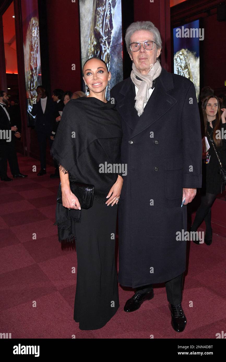 Paris, France. 24th Feb, 2023. Alexandra Cardinale and Dominique ...