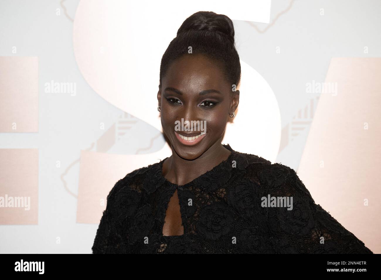 Eye Haidara arrives at the 48th Cesar Film Awards at L Olympia, on ...