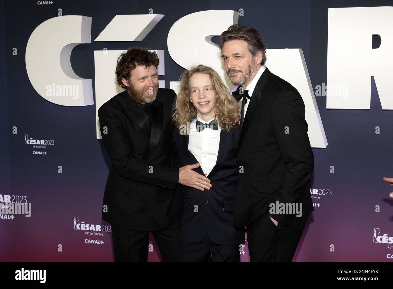 Antoine Reinartz, Aliocha Reinert and Samuel Theis arrive at the 48th ...