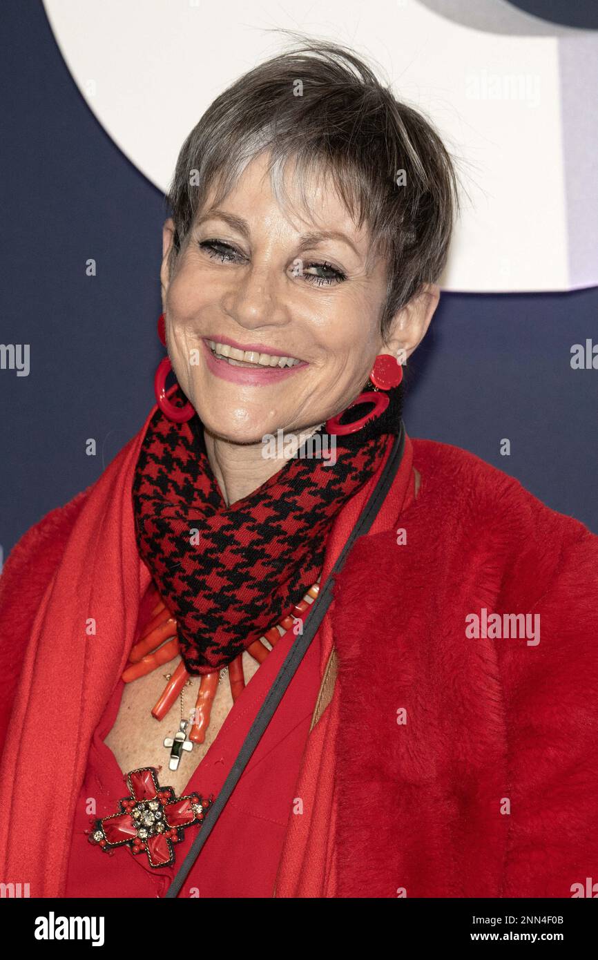 Isabelle Morini-Bosc arrives at the 48th Cesar Film Awards at L Olympia ...