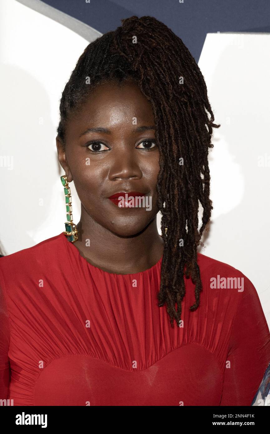 Alice Diop arrives at the 48th Cesar Film Awards at L Olympia, on ...