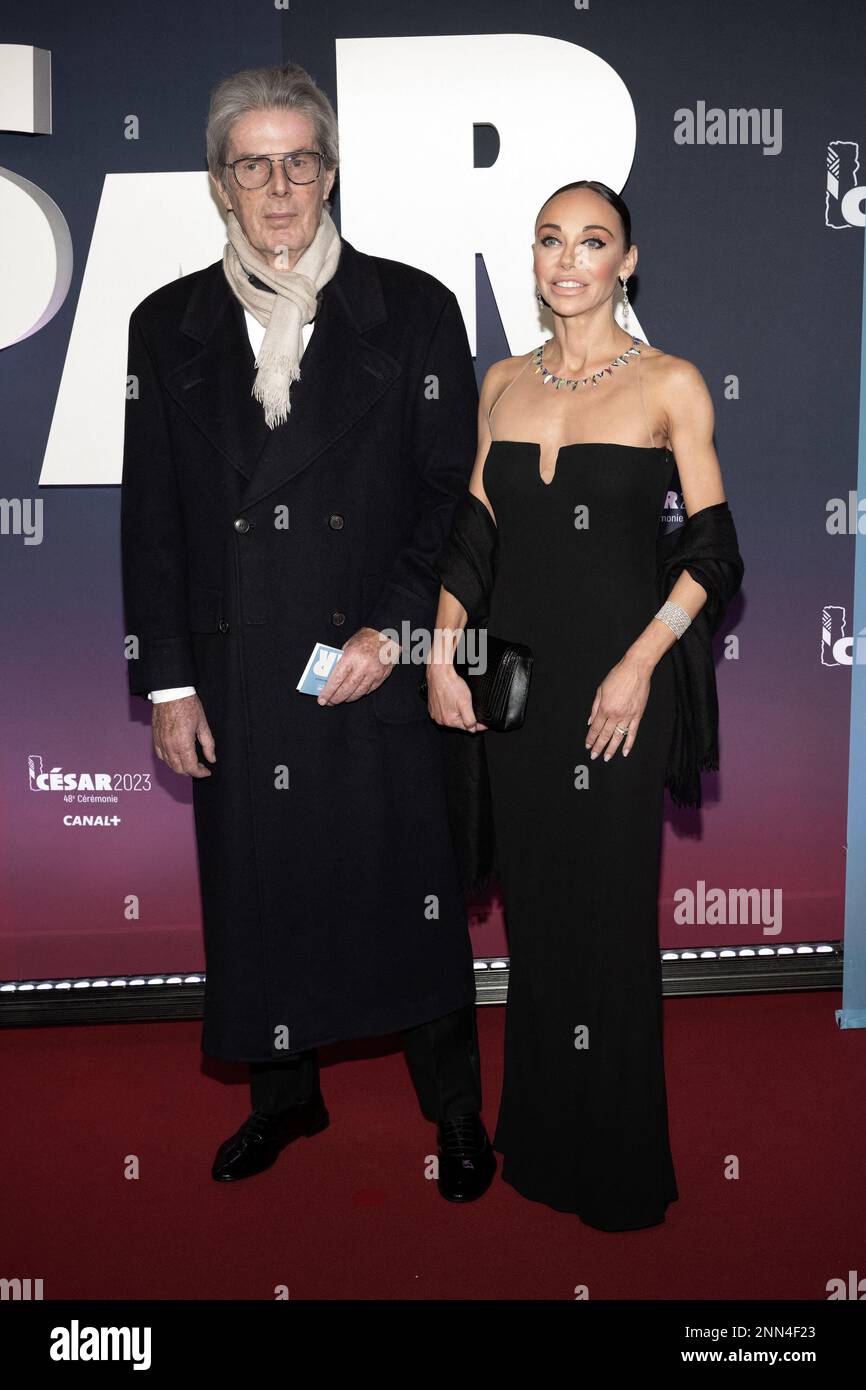 Dominique Desseigne and Alexandra Cardinale arrive at the 48th Cesar ...