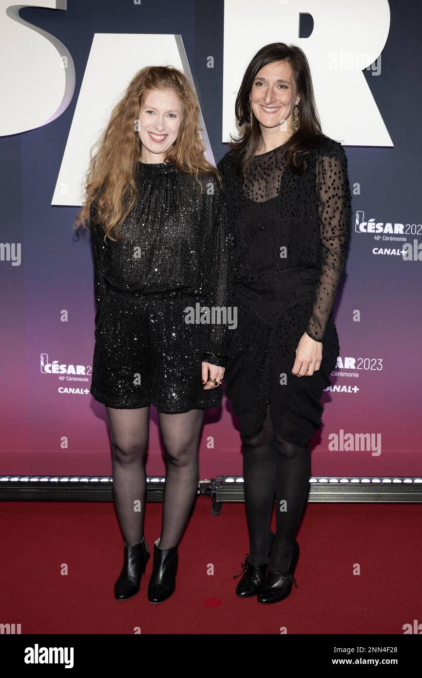 Annabelle Amoros and Clarisse Tupin arrive at the 48th Cesar Film ...