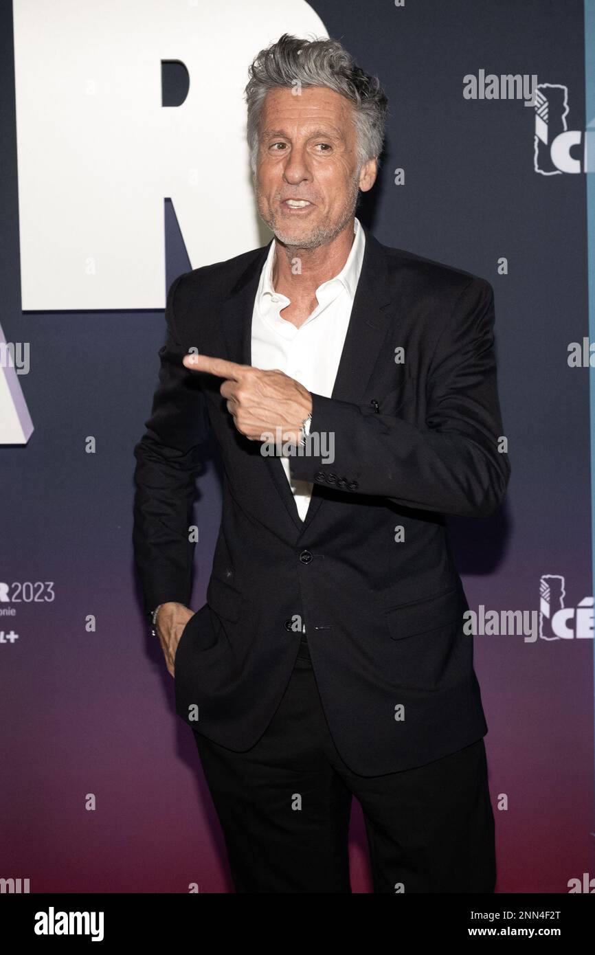 Marc Simoncini arrives at the 48th Cesar Film Awards at L Olympia, o ...