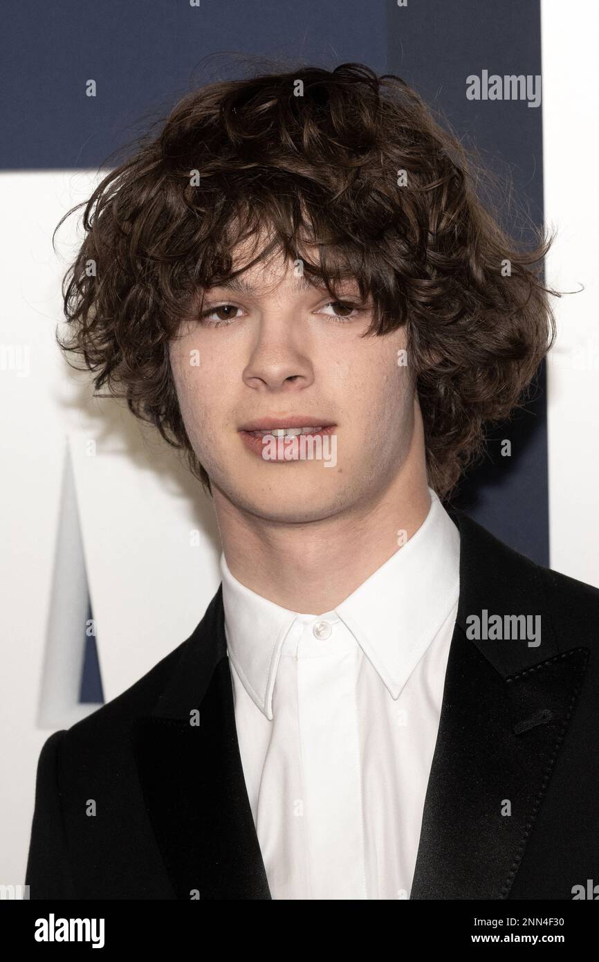 Paul Kircher arrives at the 48th Cesar Film Awards at L Olympia, on ...
