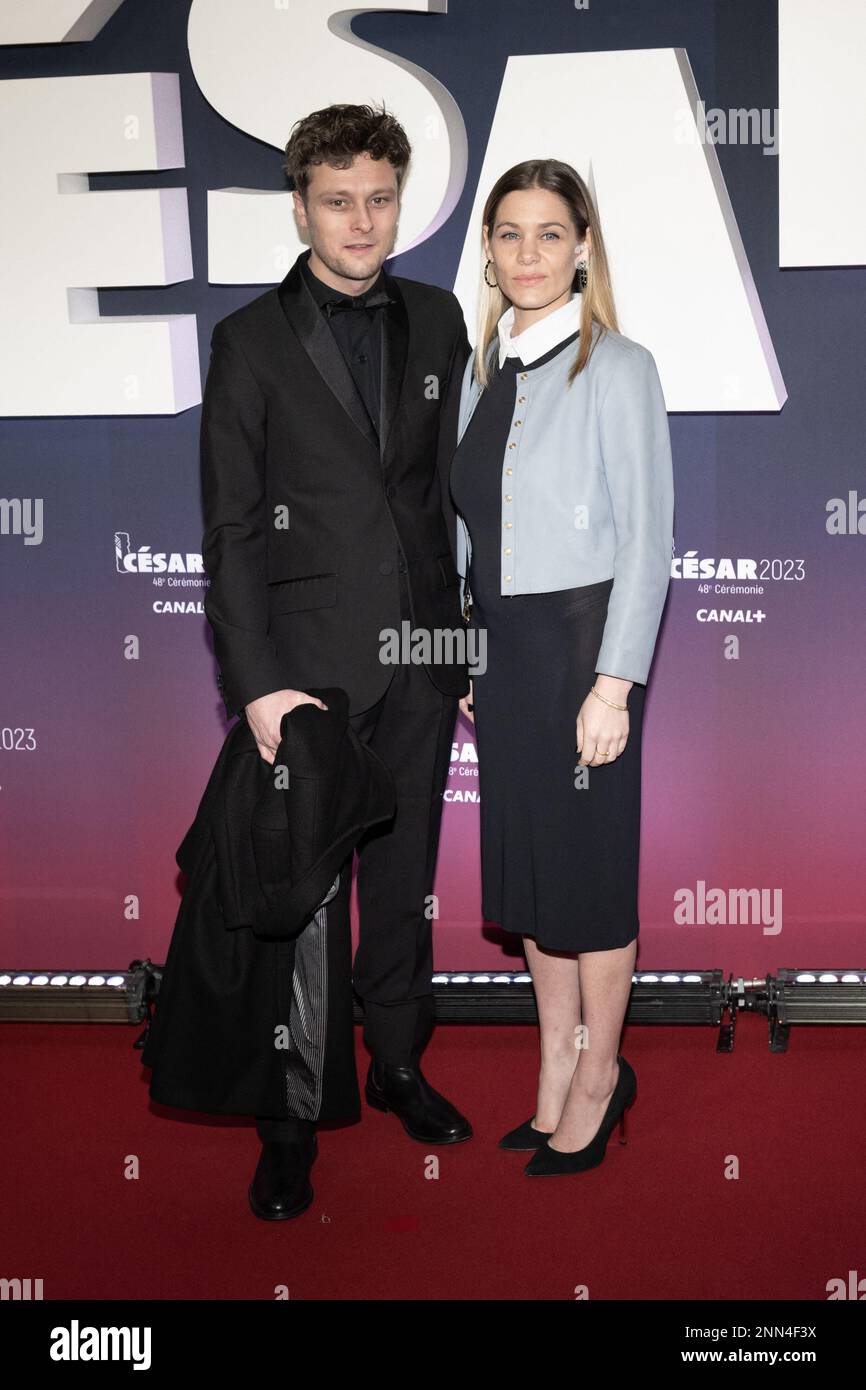 Rod Paradot and guest arrives at the 48th Cesar Film Awards at L ...