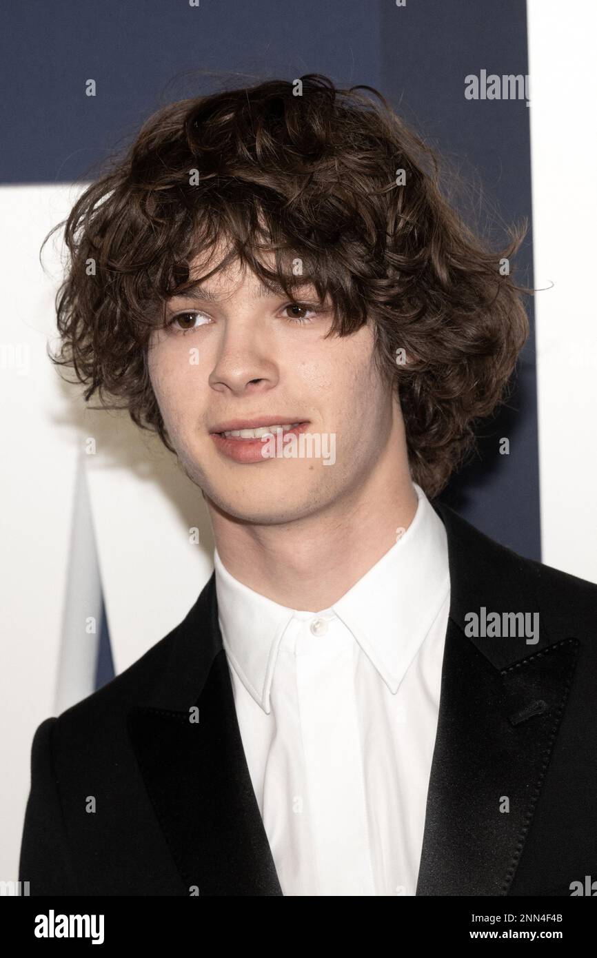 Paul Kircher arrives at the 48th Cesar Film Awards at L Olympia, on ...