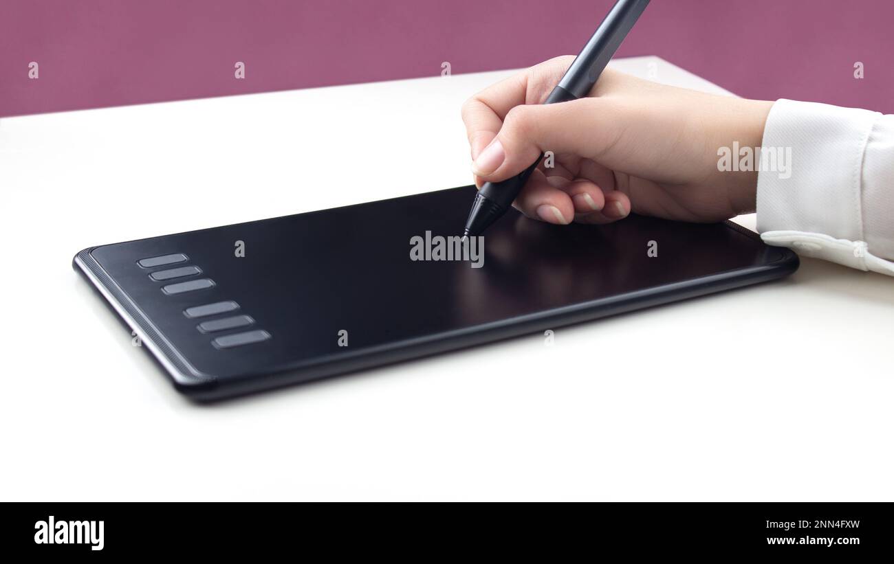 Illustrator work hi-res stock photography and images - Alamy