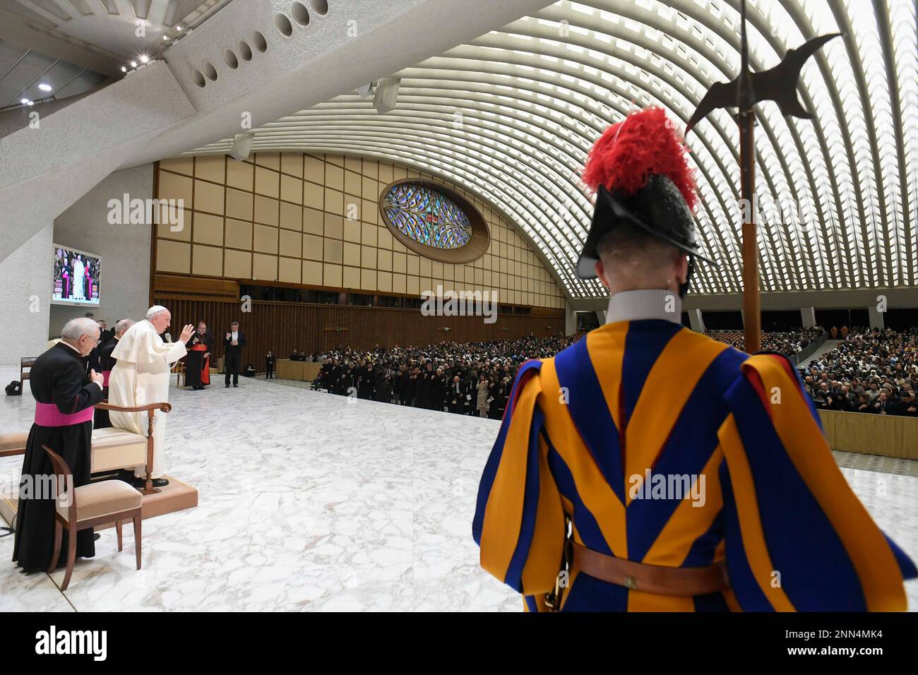 Vatican, Vatican. 25th Feb, 2023. Italy, Rome, Vatican, 2023/2/25. Pope ...