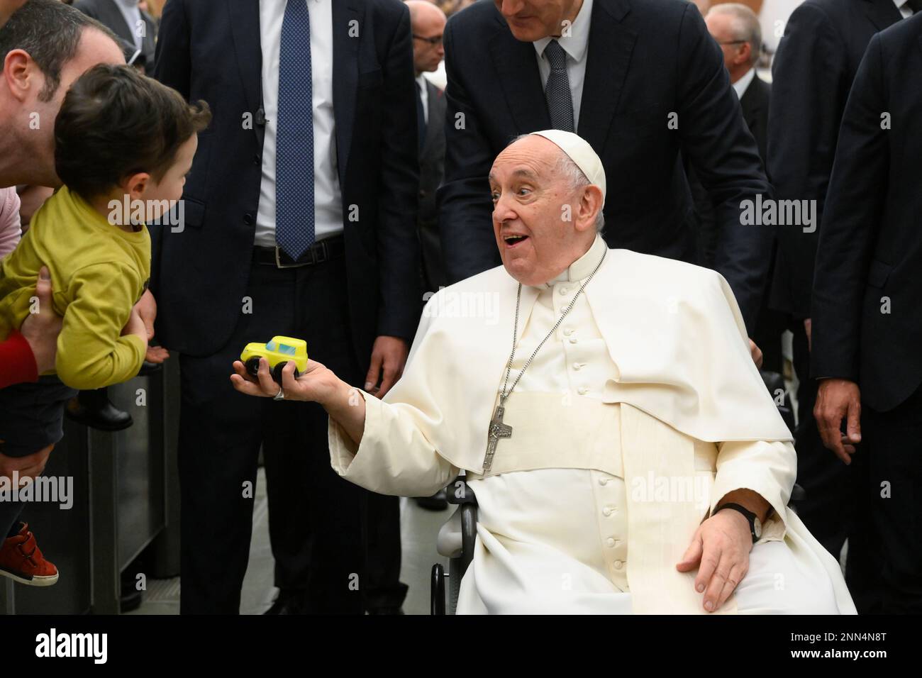 Vatican, Vatican. 25th Feb, 2023. Italy, Rome, Vatican, 2023/2/25. Pope ...