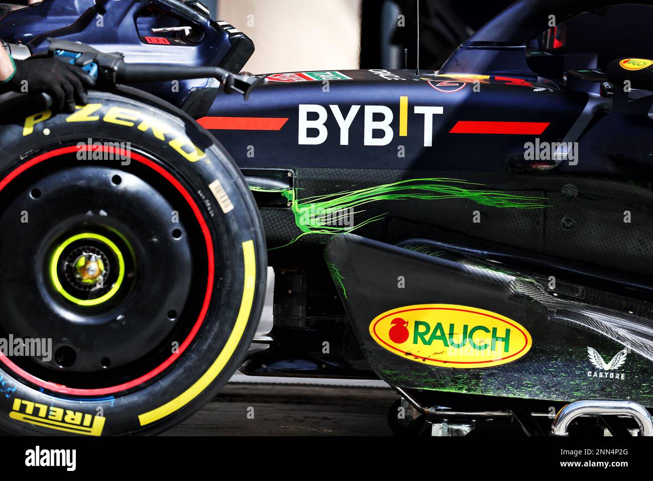 Sakhir, Bahrain. 25th Feb 2023. Sergio Perez (MEX) Red Bull Racing RB19 ...