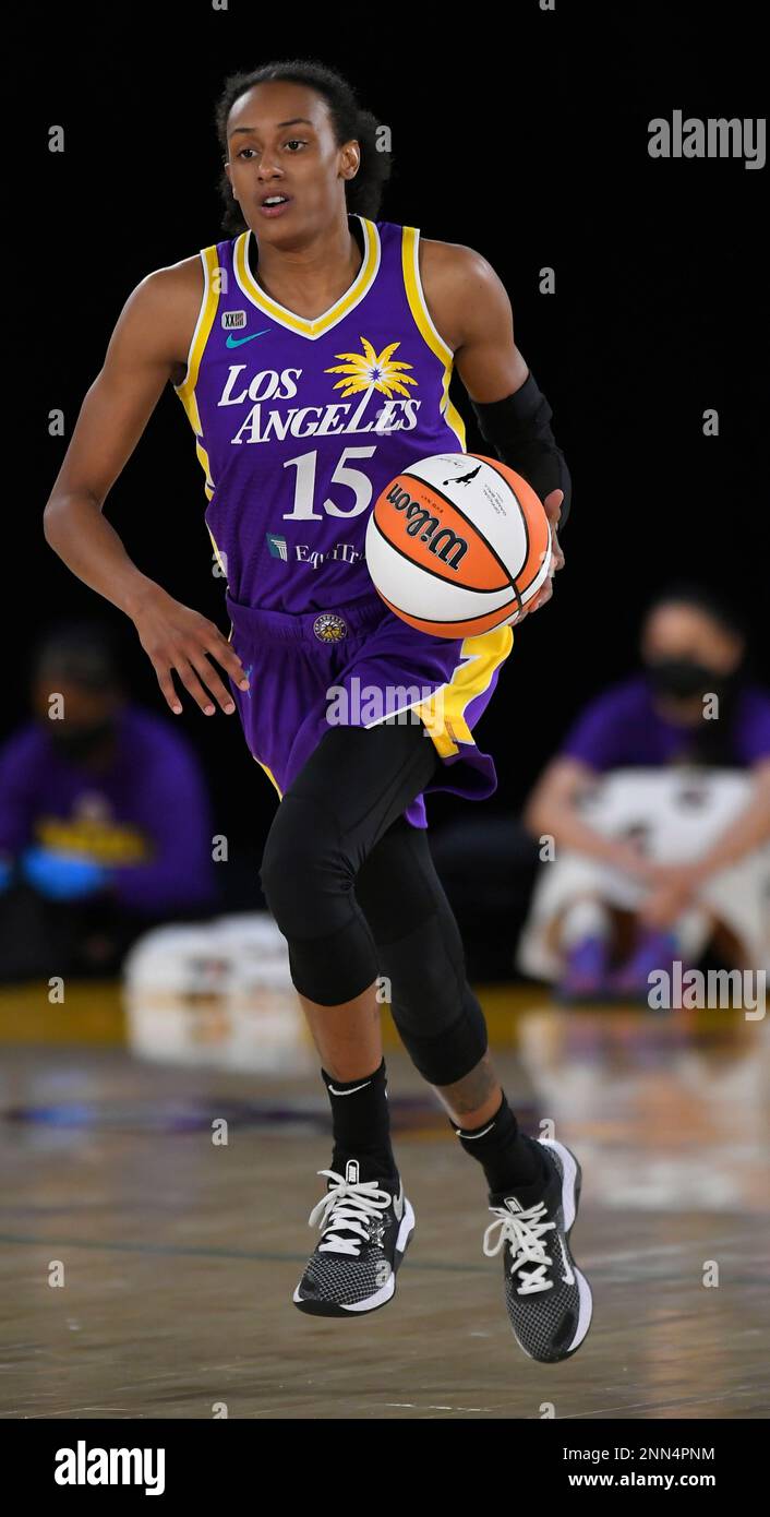 LOS ANGELES, CA - JUNE 30: Brittney Sykes (15) of the Los Angeles ...