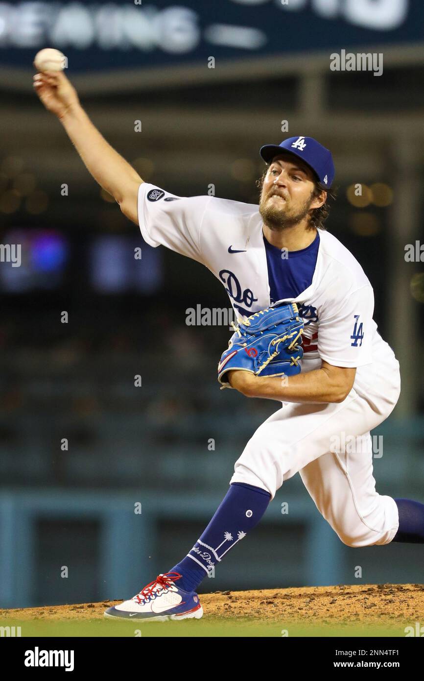 LOS ANGELES, CA - JUNE 28: Los Angeles Dodgers Starting pitcher Trevor ...
