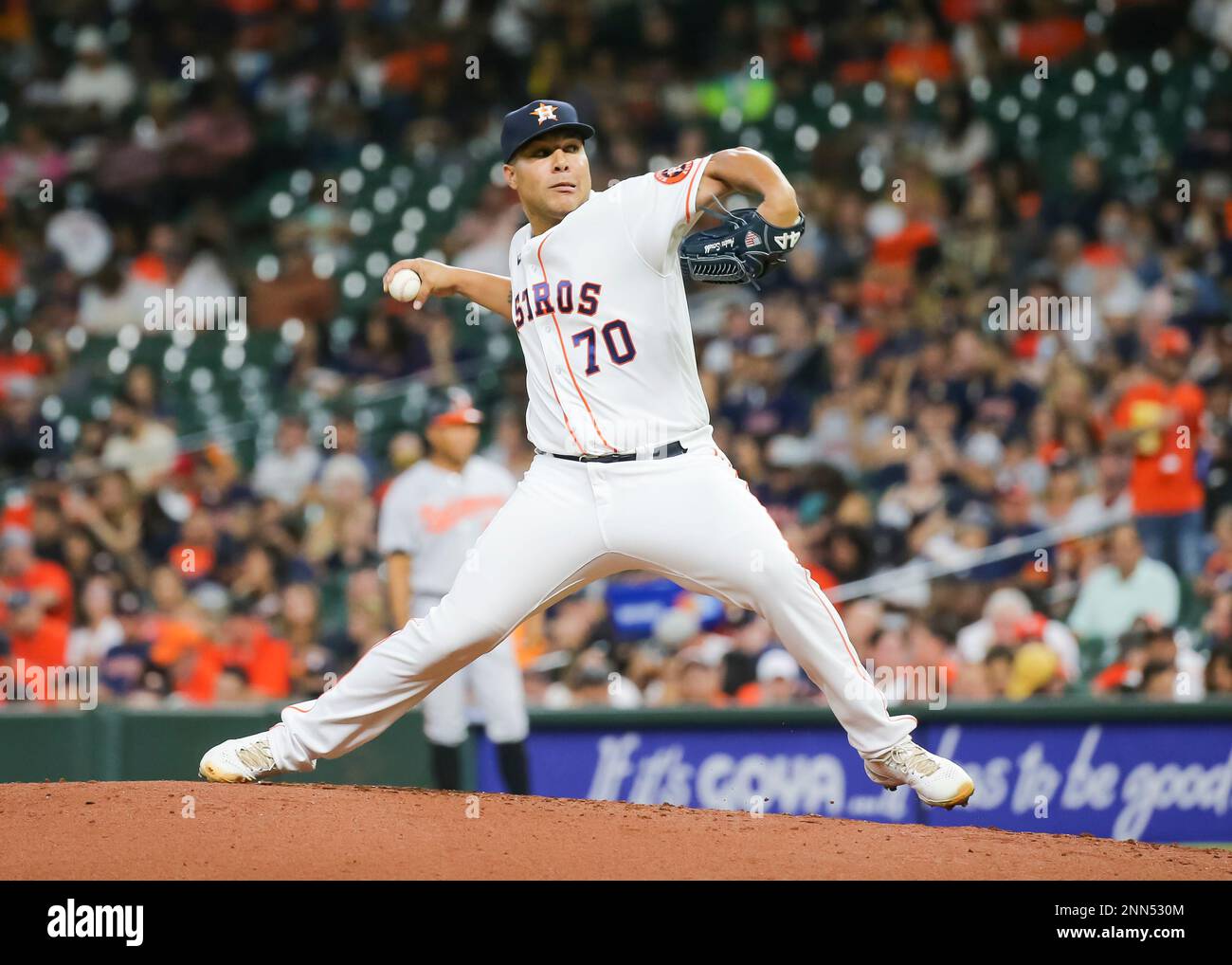 HOUSTON, TX - JUNE 28: Houston Astros relief pitcher Andre Scrubb (70 ...