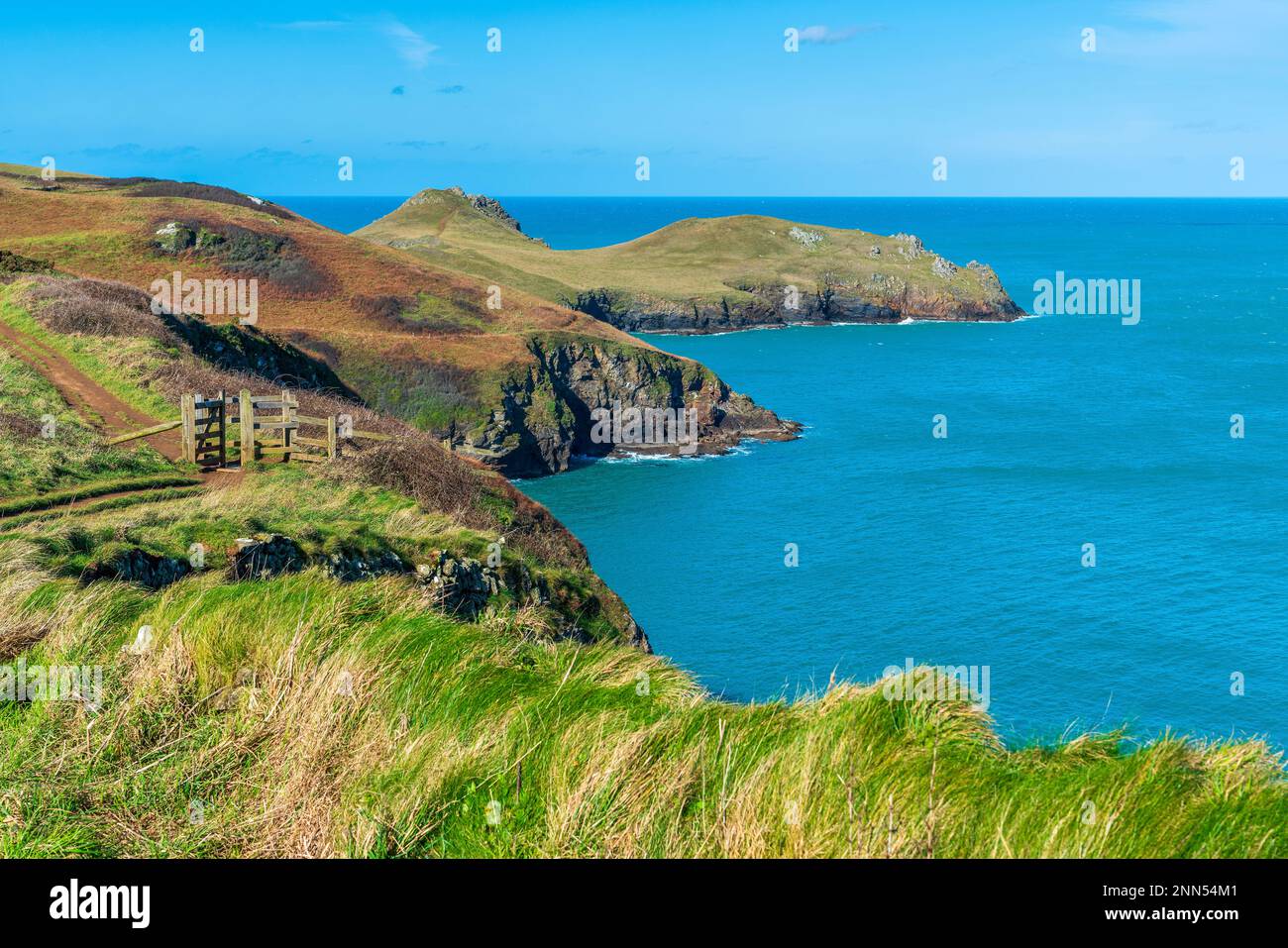 Pentire Point, Polzeath, Cornwall, England, United Kingdom, Europe ...