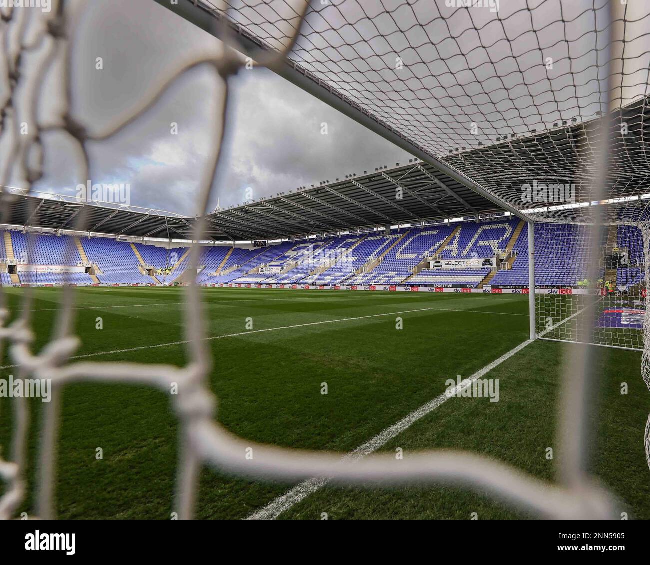 Reading, UK. 25th Feb, 2023. A general view of the Select Car Leasing ...