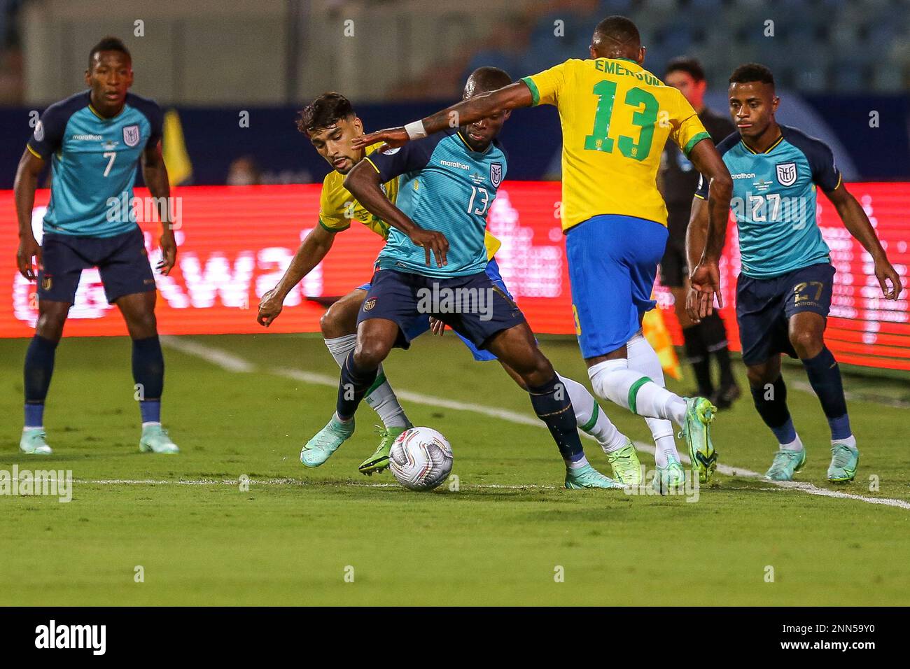 GO - Goiania - 06/27/2021 - COPA AMERICA 2021, BRAZIL X ECUADOR - Lucas ...