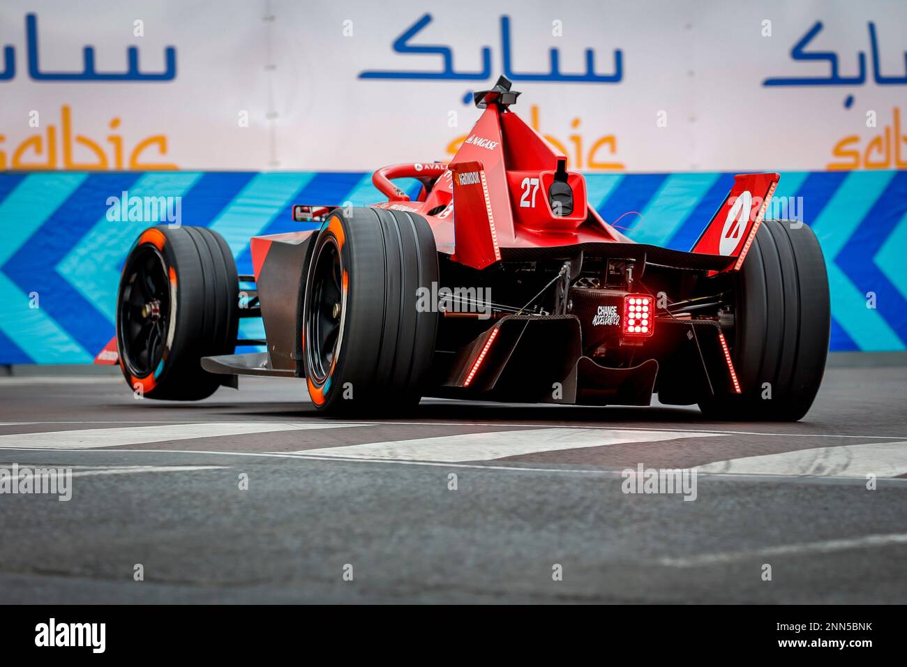 27 DENNIS Jake (gbr), Avalanche Andretti Formula E, Spark-Porsche ...