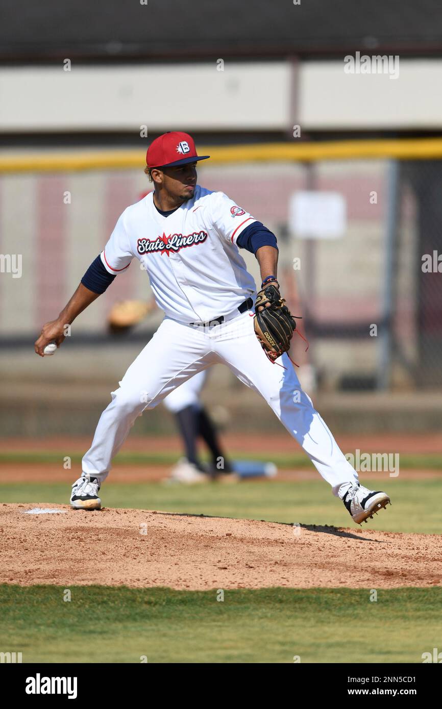 Bristol State Liners starting pitcher Fernando Medina (18) (St. Thomas ...