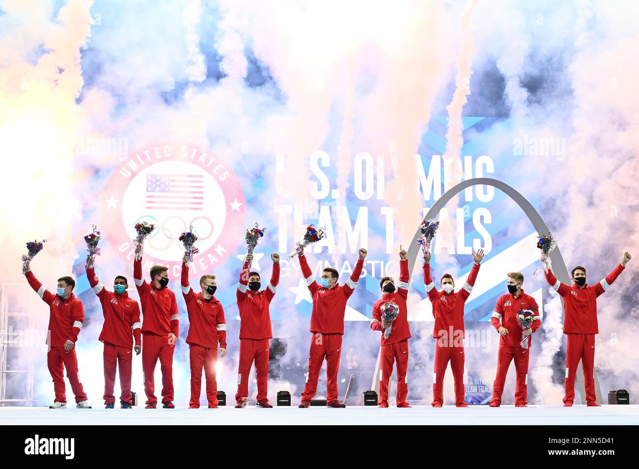 June 26, 2021, St. Louis, Missouri, US: The reserve Olympic team of ...