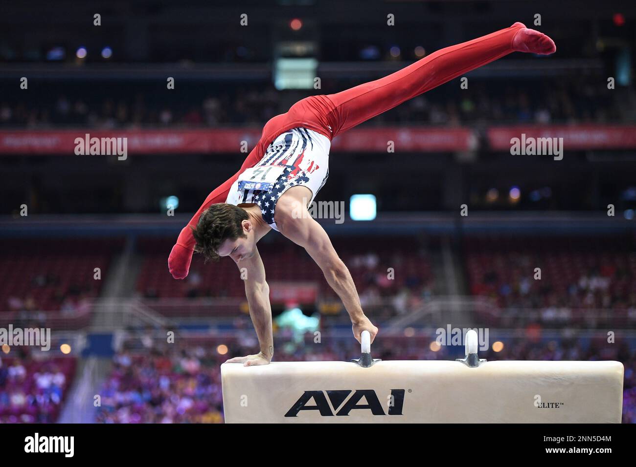 June 26, 2021, St. Louis, Missouri, US: ALEC YODER competes on the ...