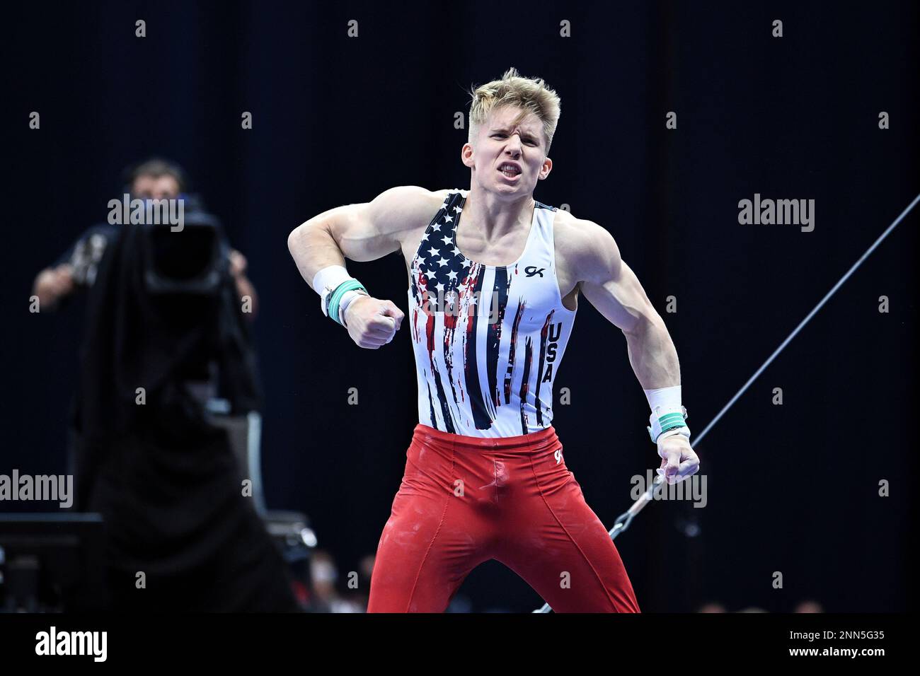 June 24, 2021, St. Louis, Missouri, US: SHANE WISKUS celebrates after ...