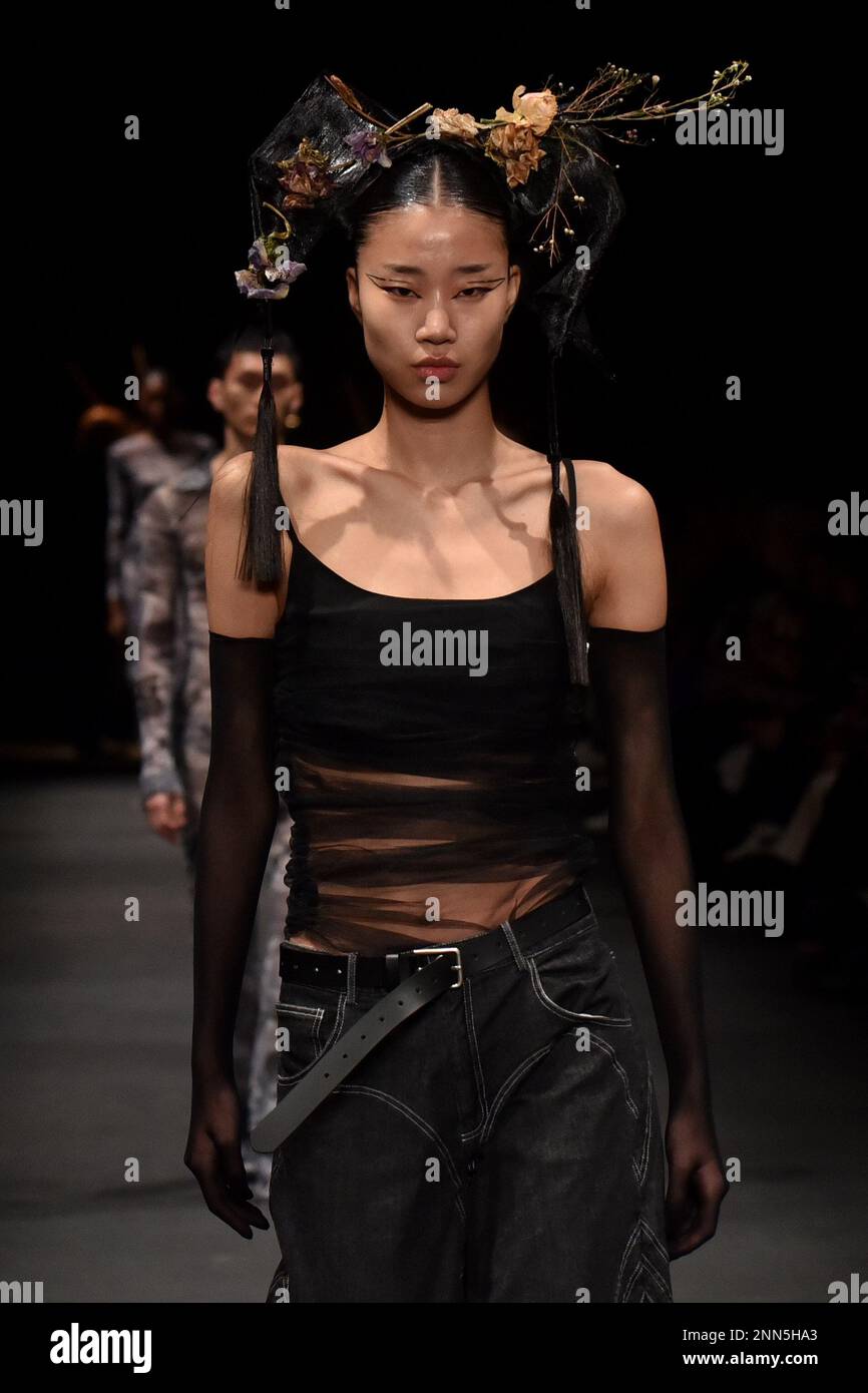 Act N1 fashion show catwalk at Milan Fashion Week, women fall winter ...