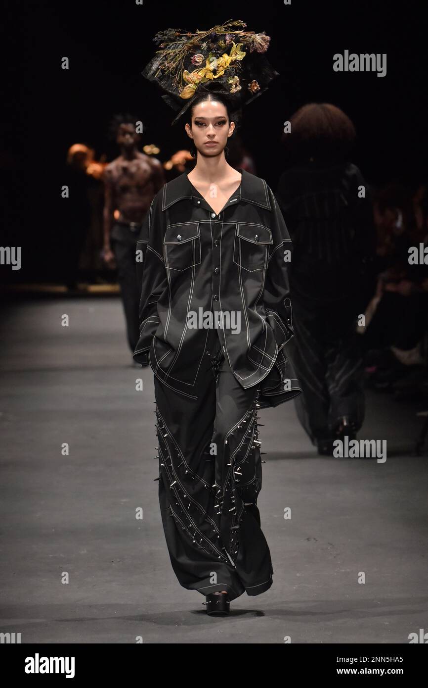 Act N1 fashion show catwalk at Milan Fashion Week, women fall winter ...