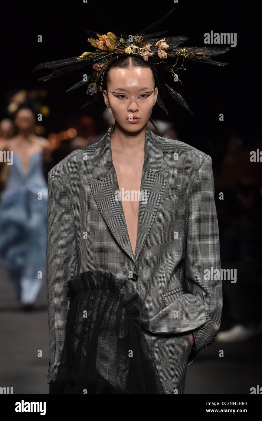 Act N1 fashion show catwalk at Milan Fashion Week, women fall winter ...