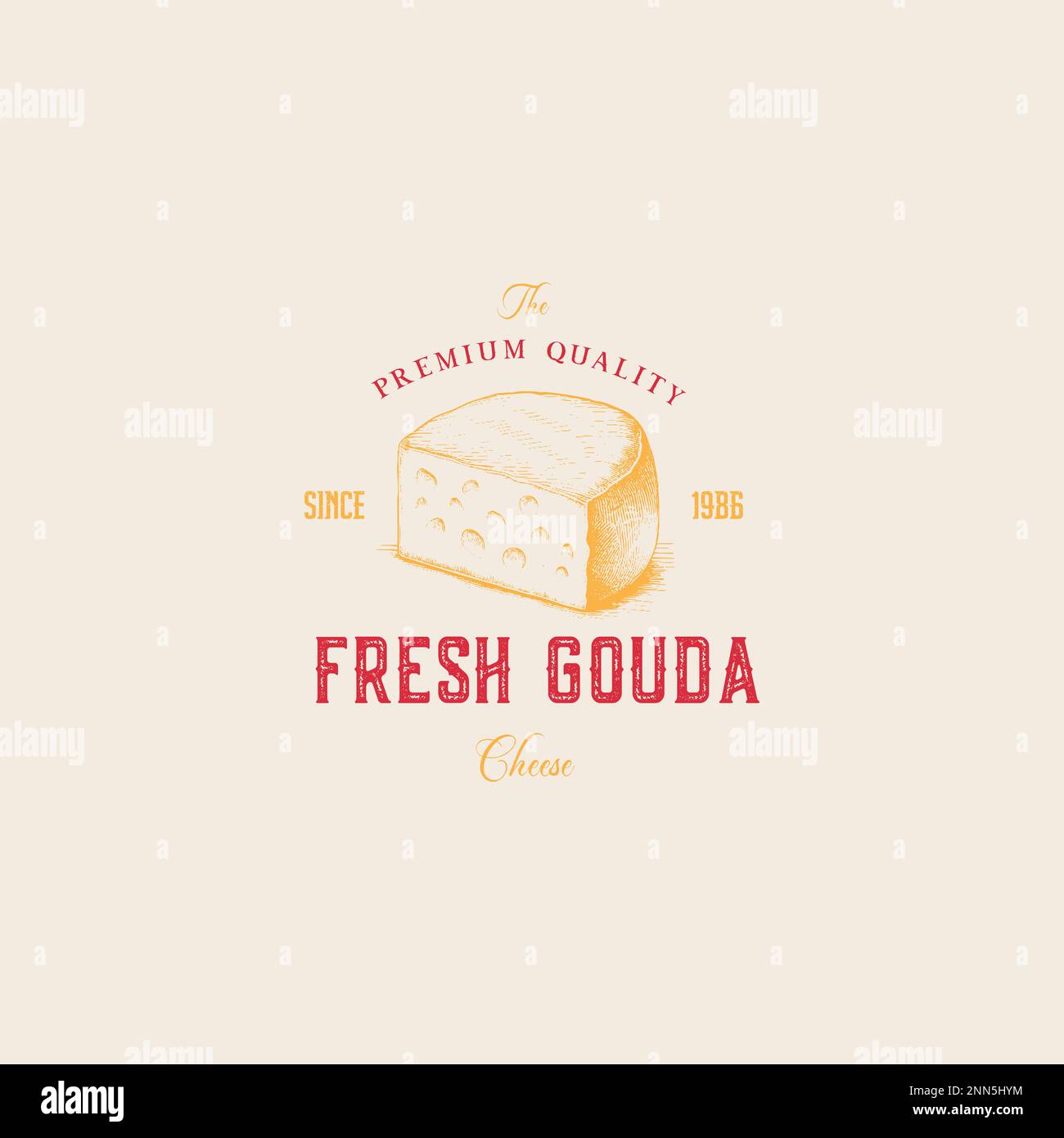 Dairy Food Label Template. Abstract Vector Packaging Design Layout ...