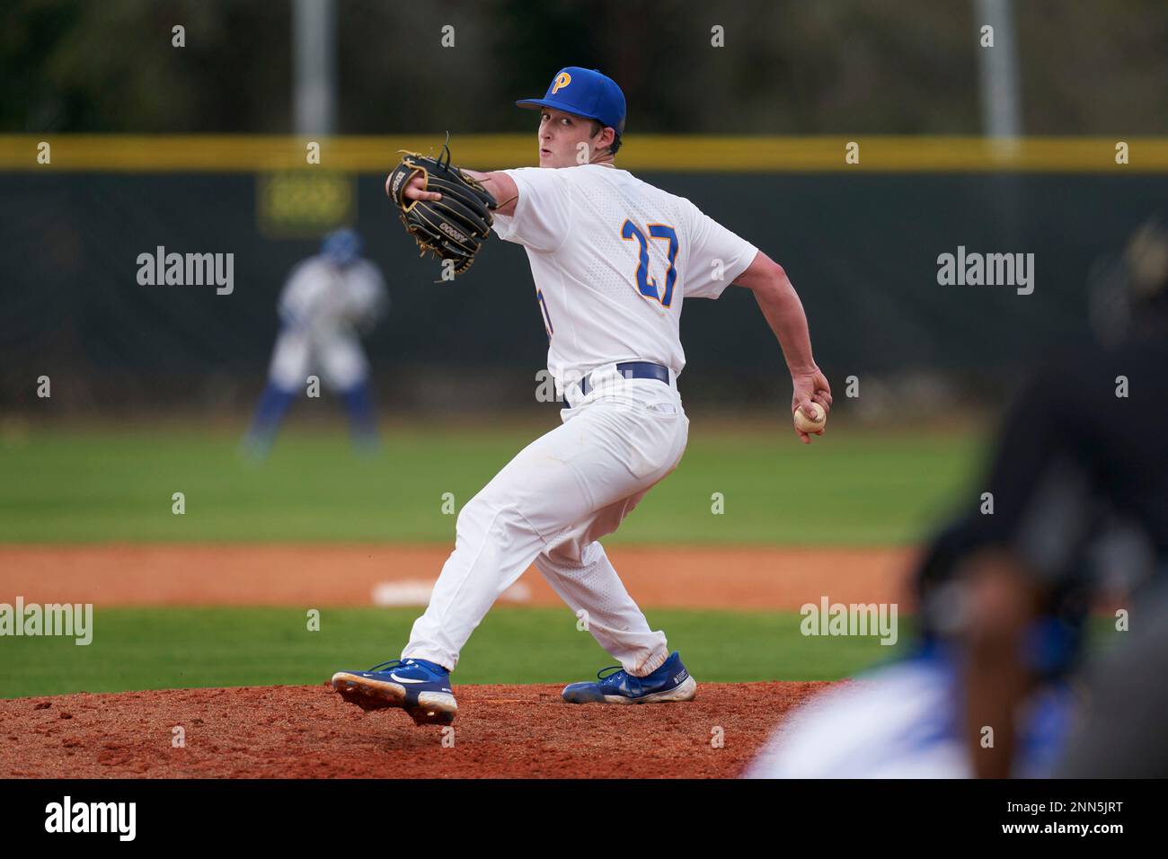Pitt Panthers pitcher Mitch Myers (27) during the teams opening game of ...