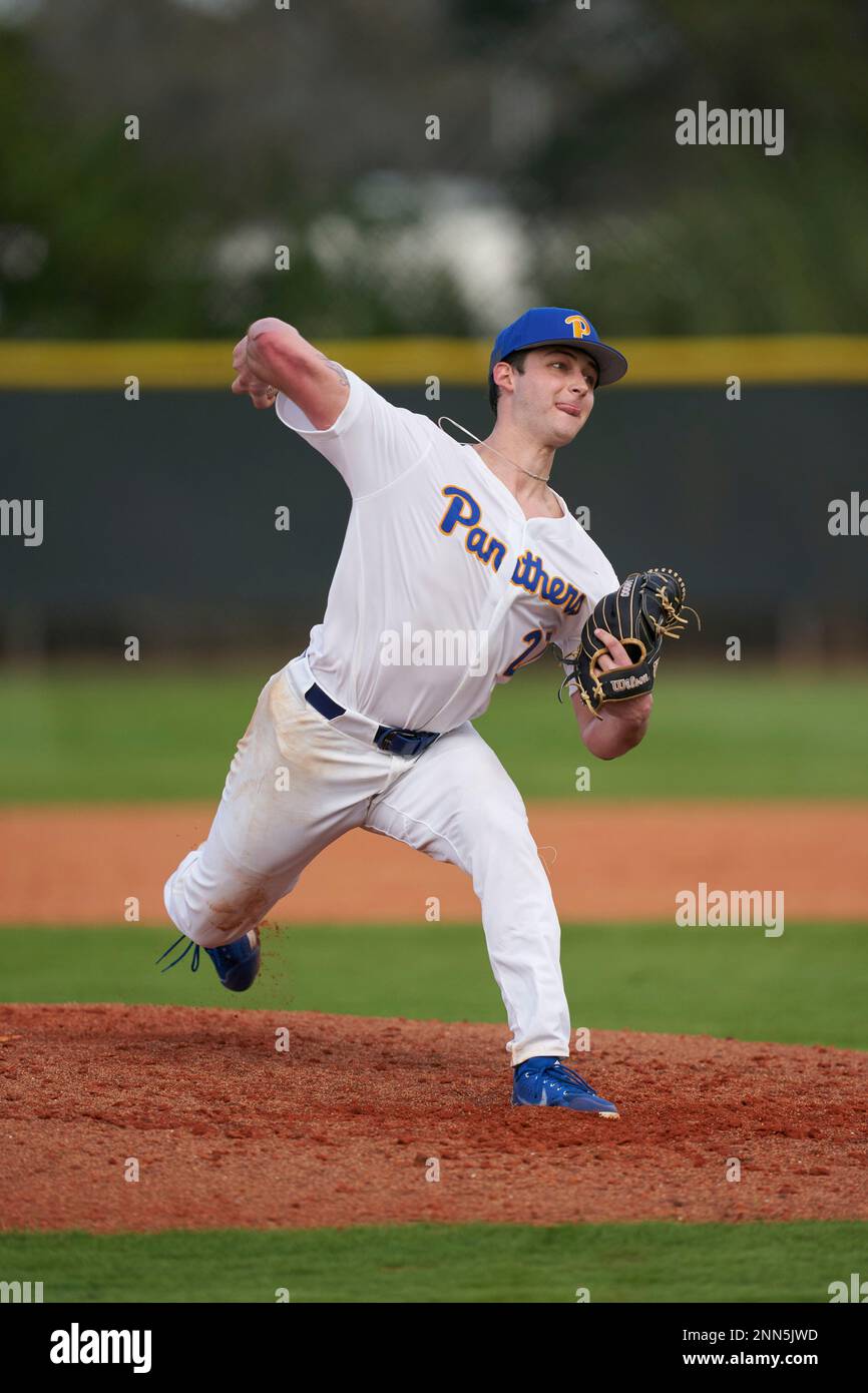 Pitt Panthers pitcher Mitch Myers (27) during the teams opening game of ...