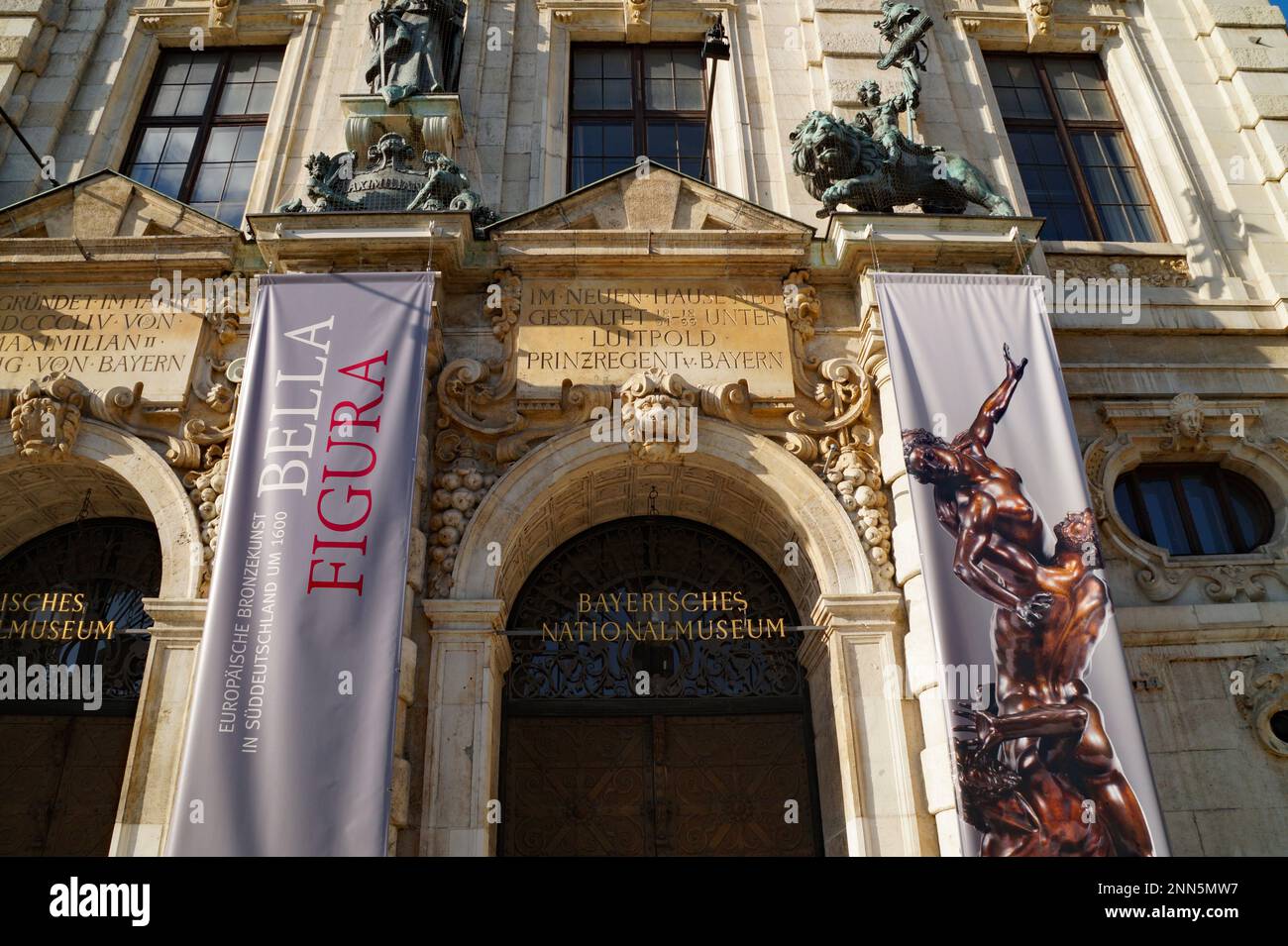 The Bavarian National Museum (Bayerisches Nationalmuseum) one of the most important museums of ...