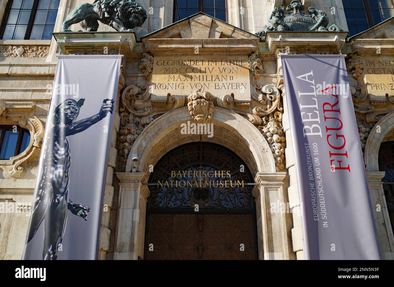 The Bavarian National Museum (Bayerisches Nationalmuseum) one of the most important museums of ...