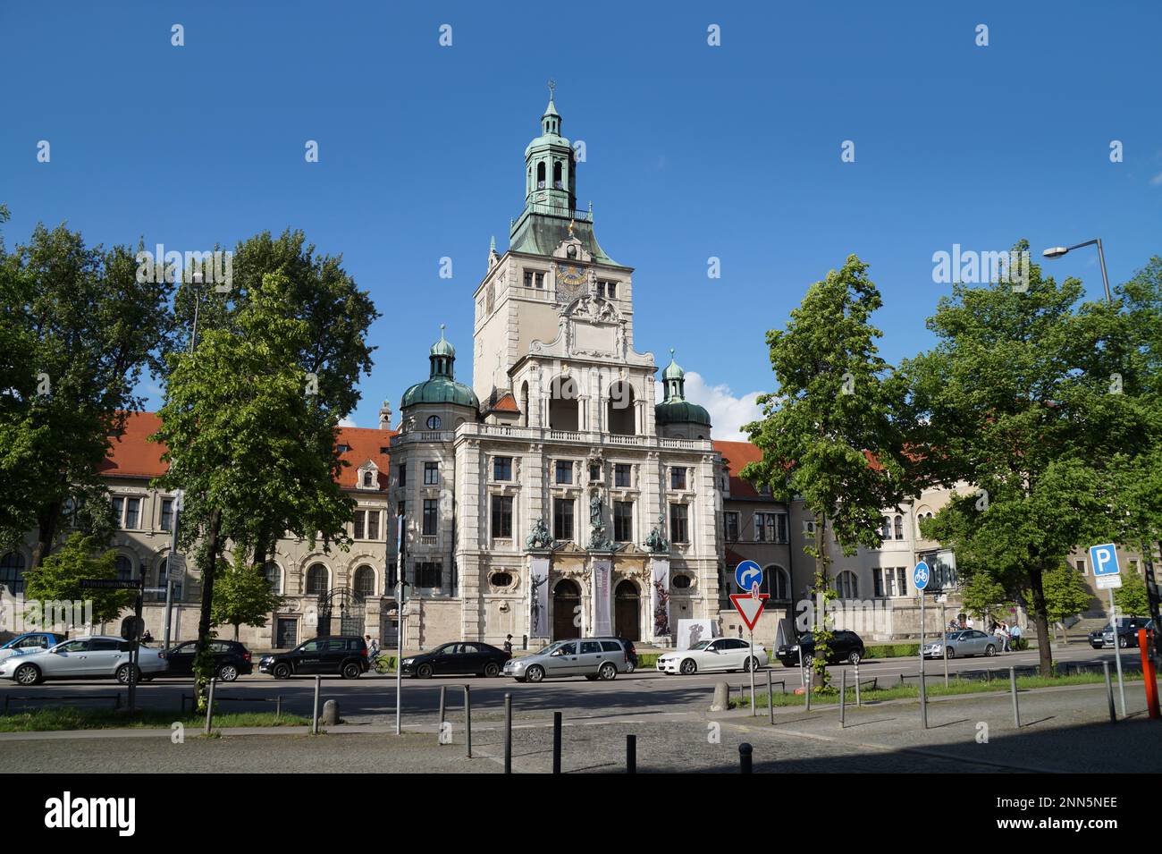 The Bavarian National Museum (Bayerisches Nationalmuseum) one of the most important museums of ...